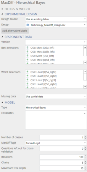 Using Hierarchical Bayes for MaxDiff in Displayr - Displayr