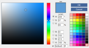 How to create a HEX color palette for Displayr - Displayr