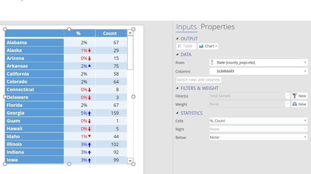 How to Make a Geographic Map in Displayr - Displayr