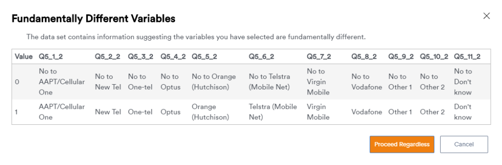 How To Set Value Attributes For A Binary Multi And Binary Grid Displayr