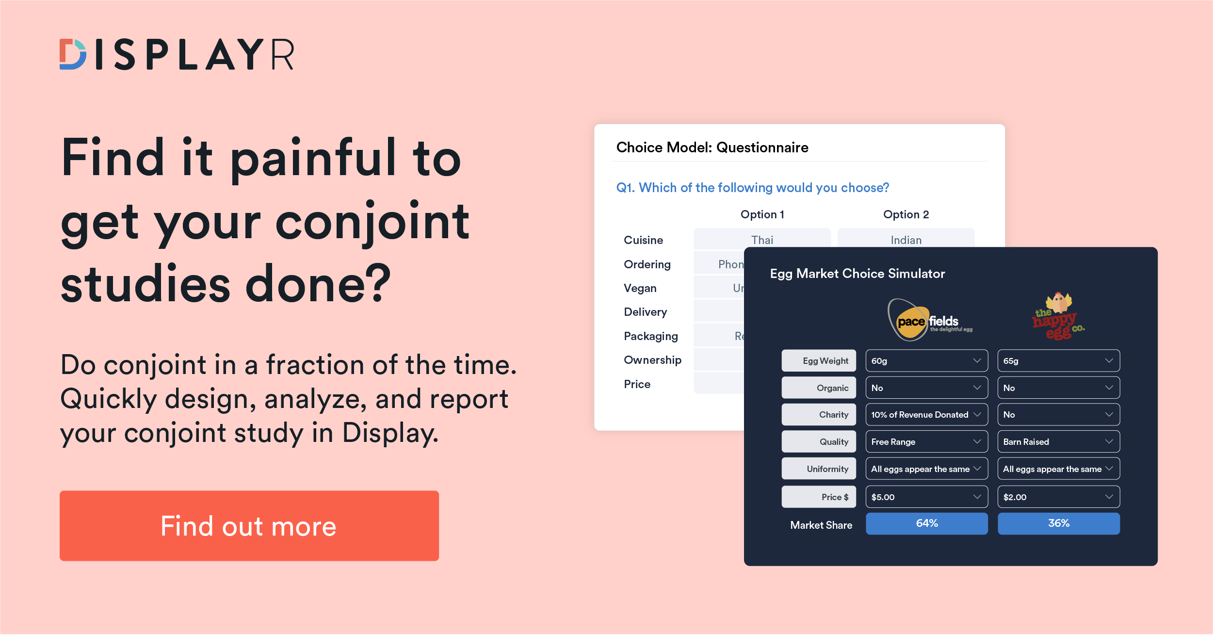 Do your conjoint in half the time