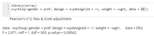 The Correct Treatment of Sampling Weights in Statistical Tests