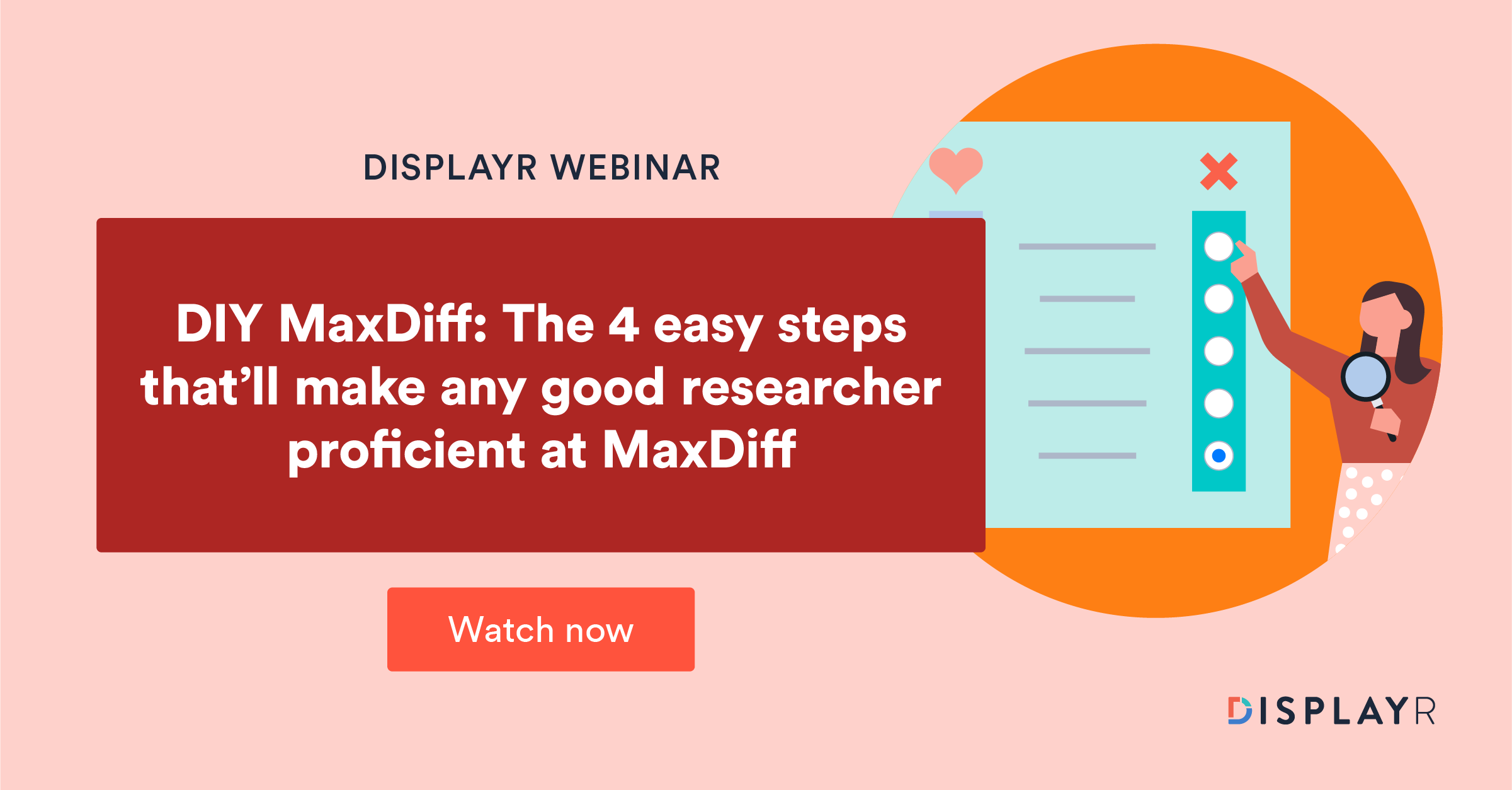 DIY MaxDiff: The 4 easy steps that'll make any good researcher proficient at MaxDiff | Displayr
