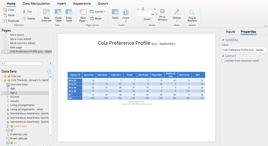 What's New? Improved Table Updating From Displayr To PowerPoint - Displayr