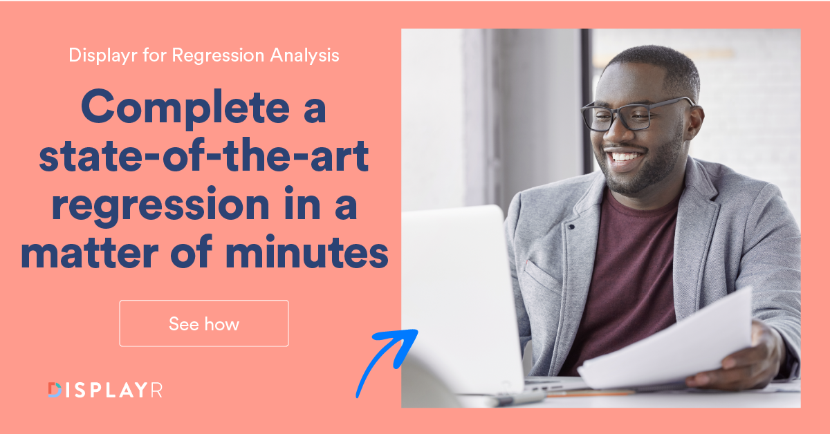 Displayr for Regression | Complete a state-of-the-art regression in a ...
