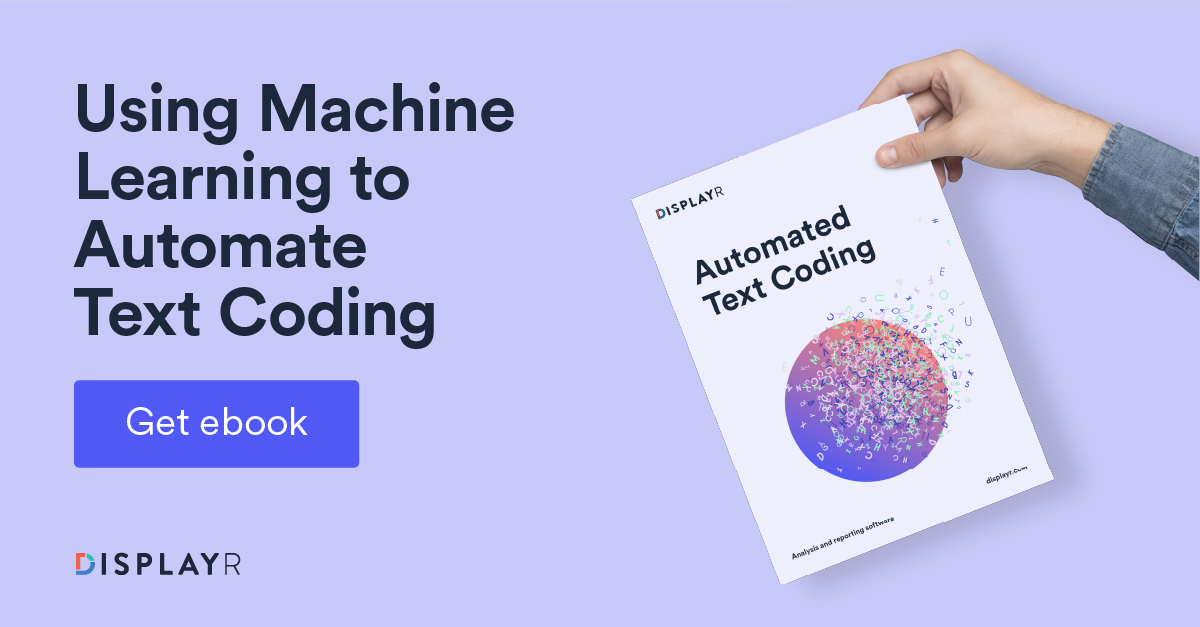 Using Machine Learning to Automate Text Coding