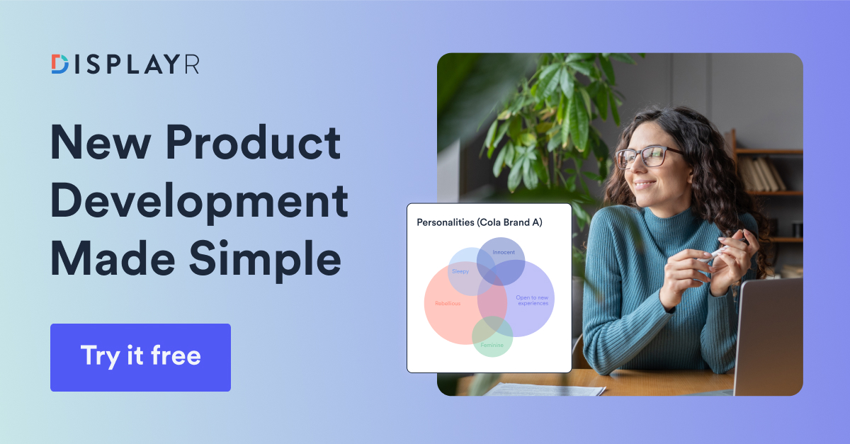 Displayr for New Product Development | NPD research done faster and better